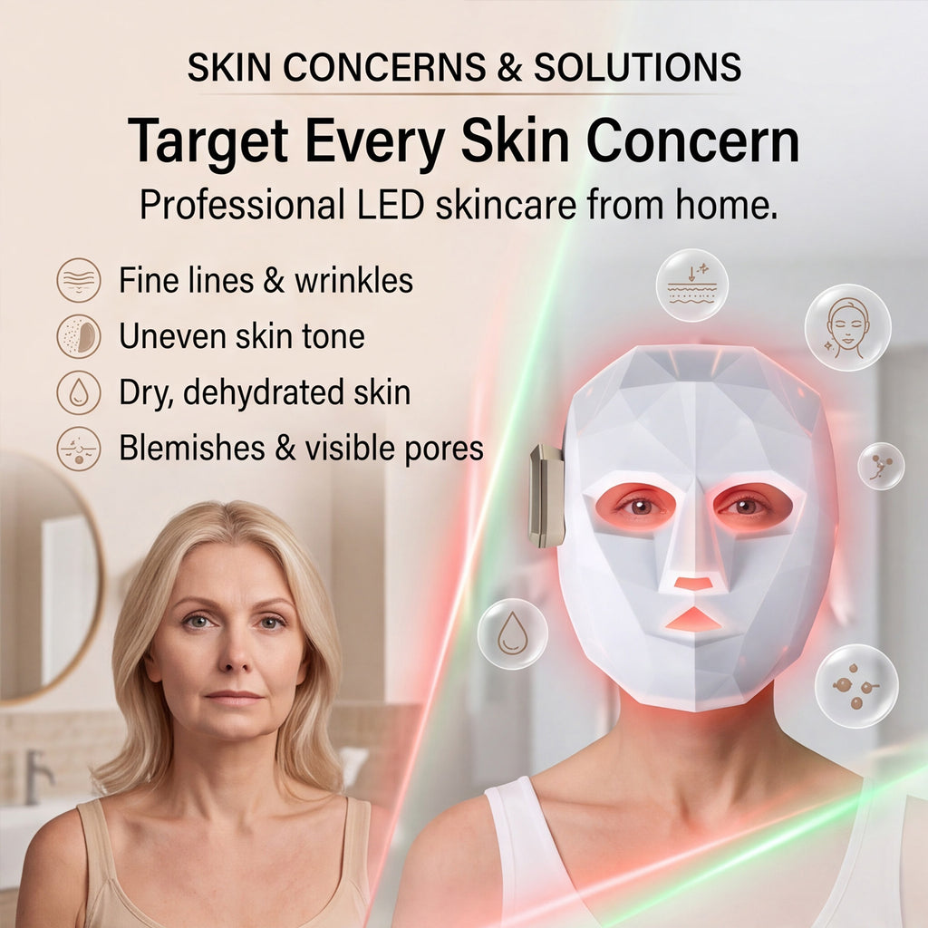 Lab Life Elysium Viscero-Dermal LED Powerful Face Device (660 LED Ligh ...