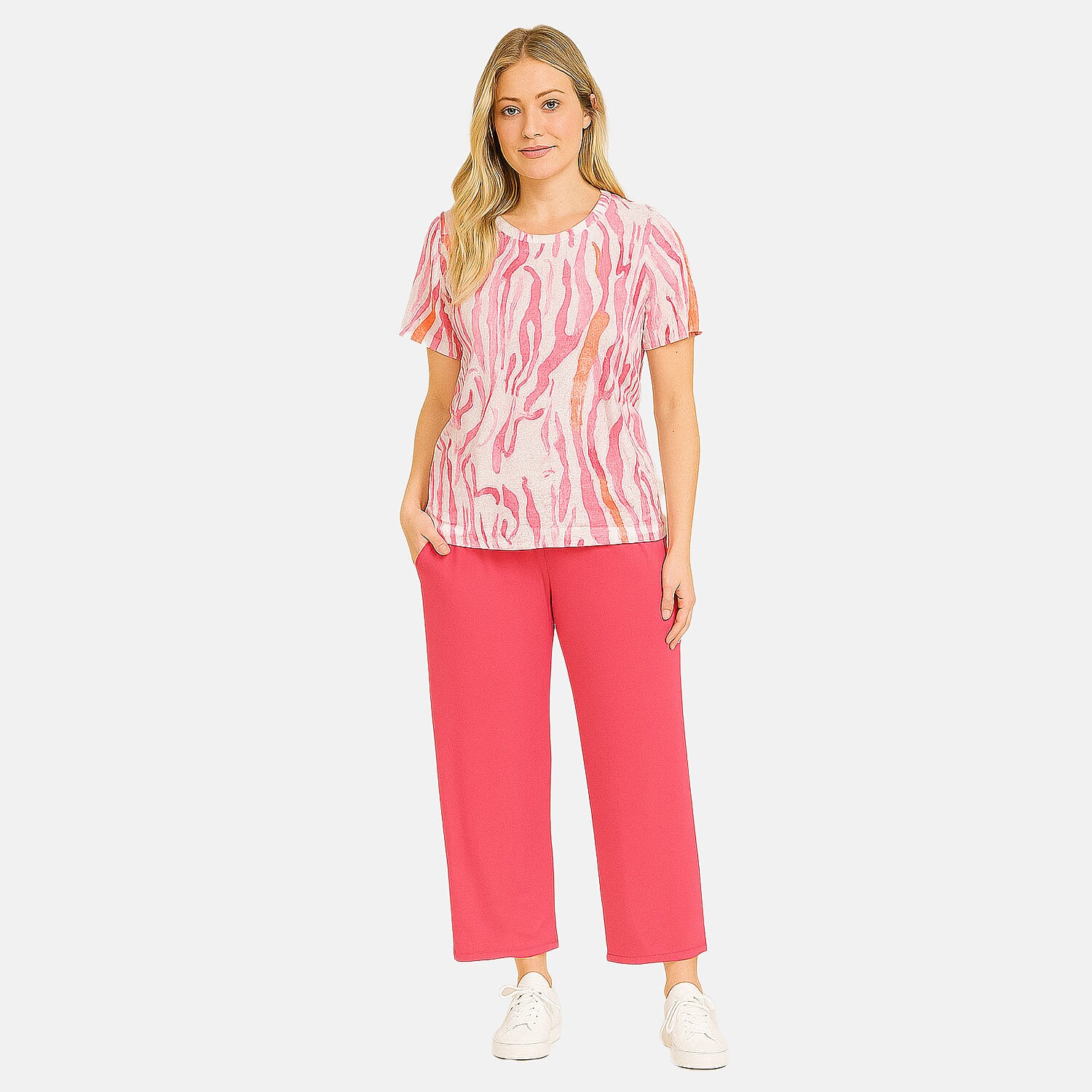 Anamor Printed Short Sleeve Casual T-Shirt – Idealworld