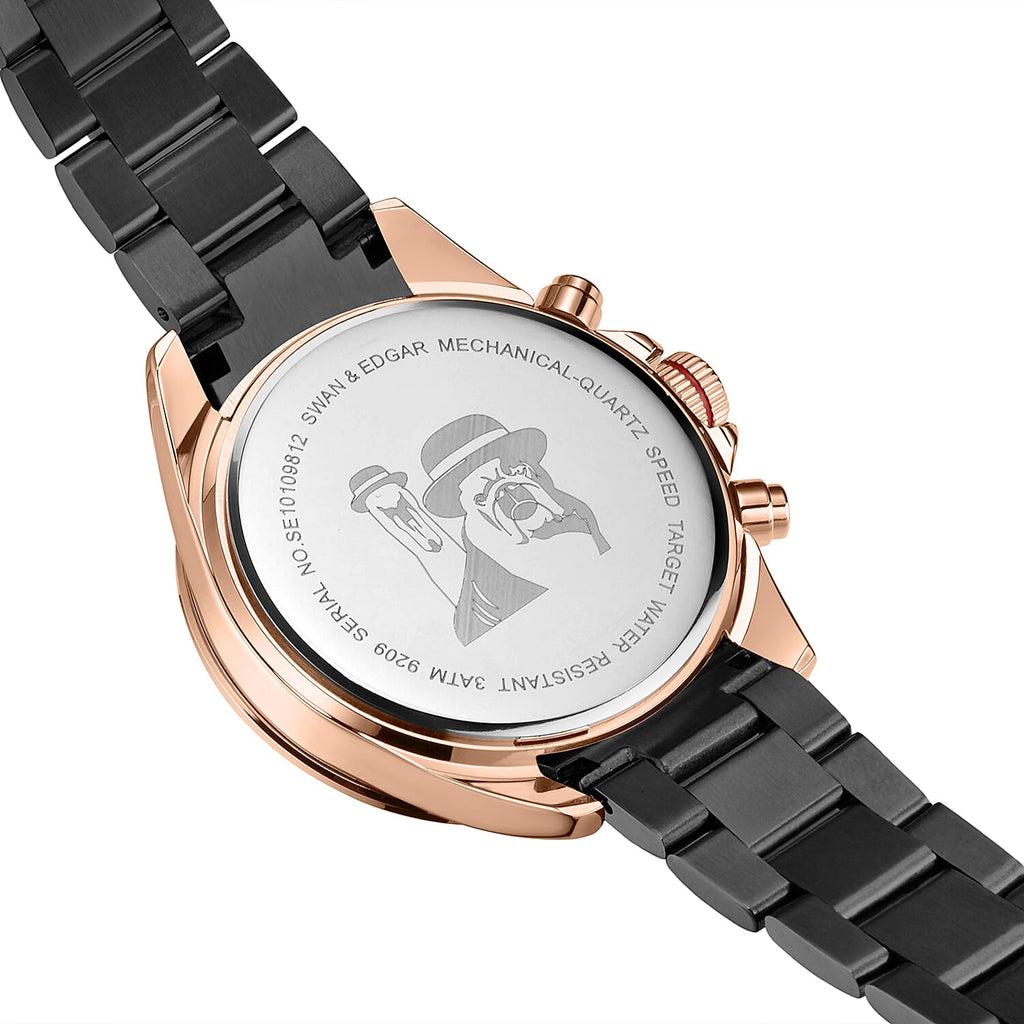 Swan and Edgar Hand-Assembled Speed Target Mechanical Quartz Watch ...